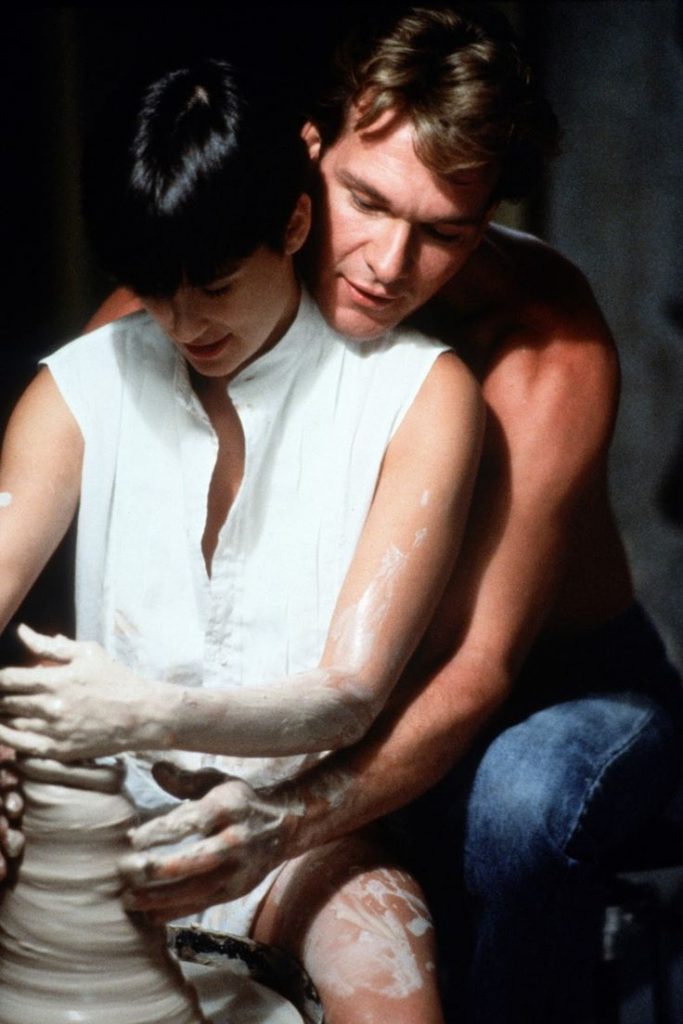 ghost-demi-moore-patrick-swayze-movie-pottery-class-clay – Blushing in ...